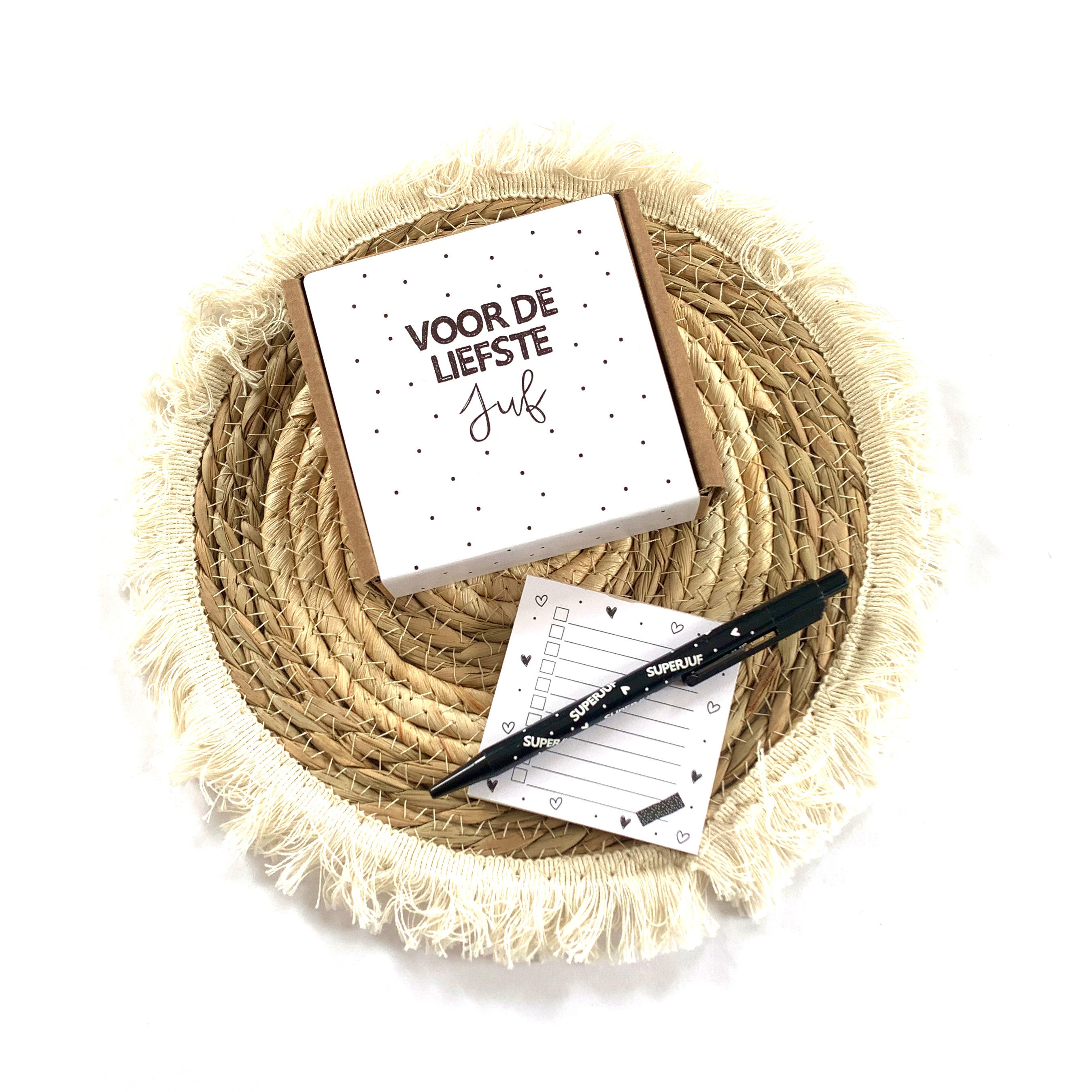 Little giftbox juf - Kadootje van Suus